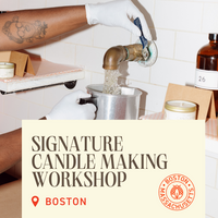 Candle Making Workshop: Boston